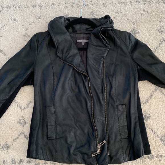 Vince | Jackets & Coats | Vince Leather Jacket | Poshmark